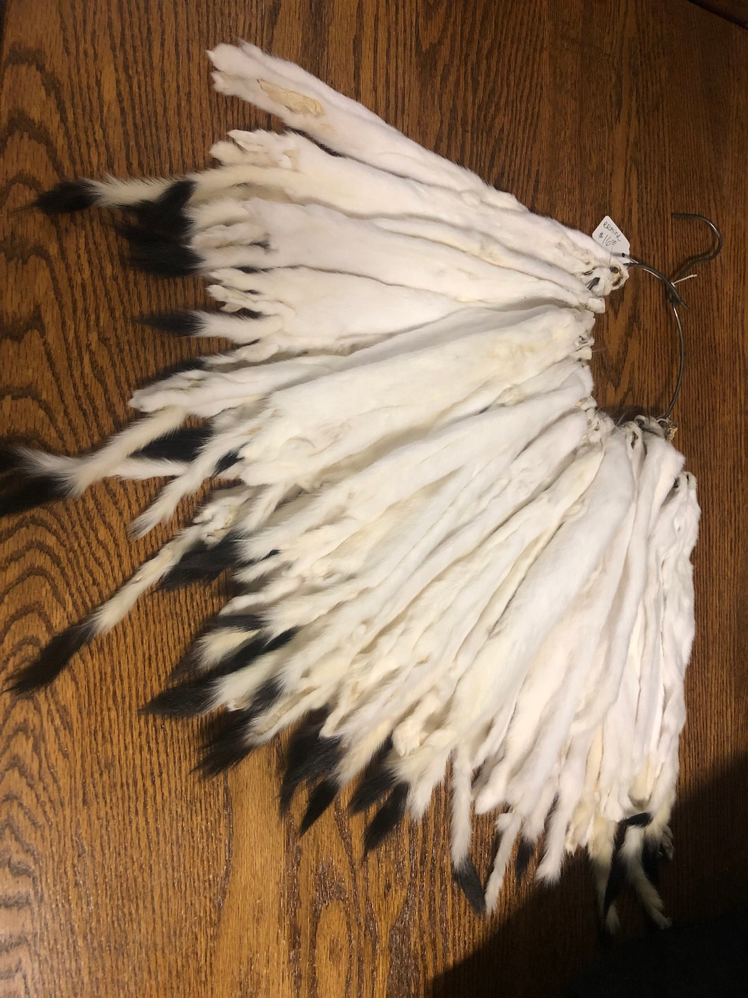Tanned Fur - Ermine - Hides Pelts Skins Winter Long Tail Weasels 10 ...
