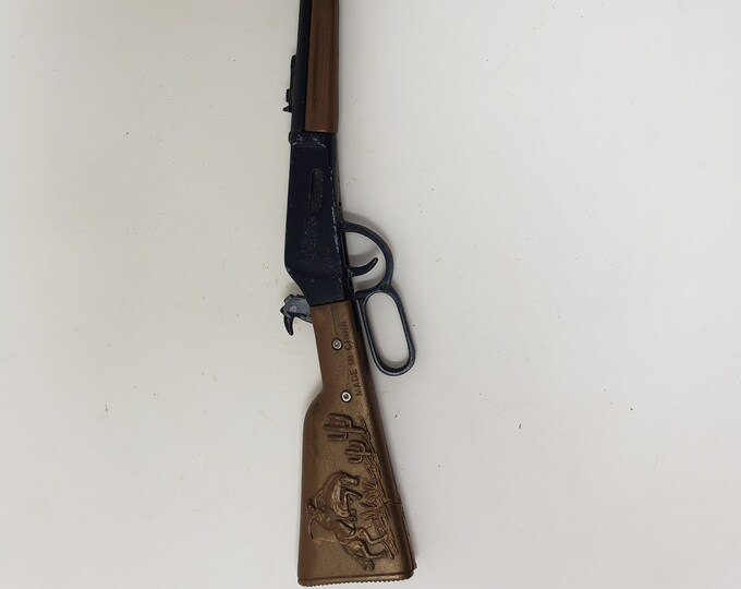 Vintage Toy Gun Jaru Lever Action Wild West Toy Gun Die Cut Toy Rifle ...