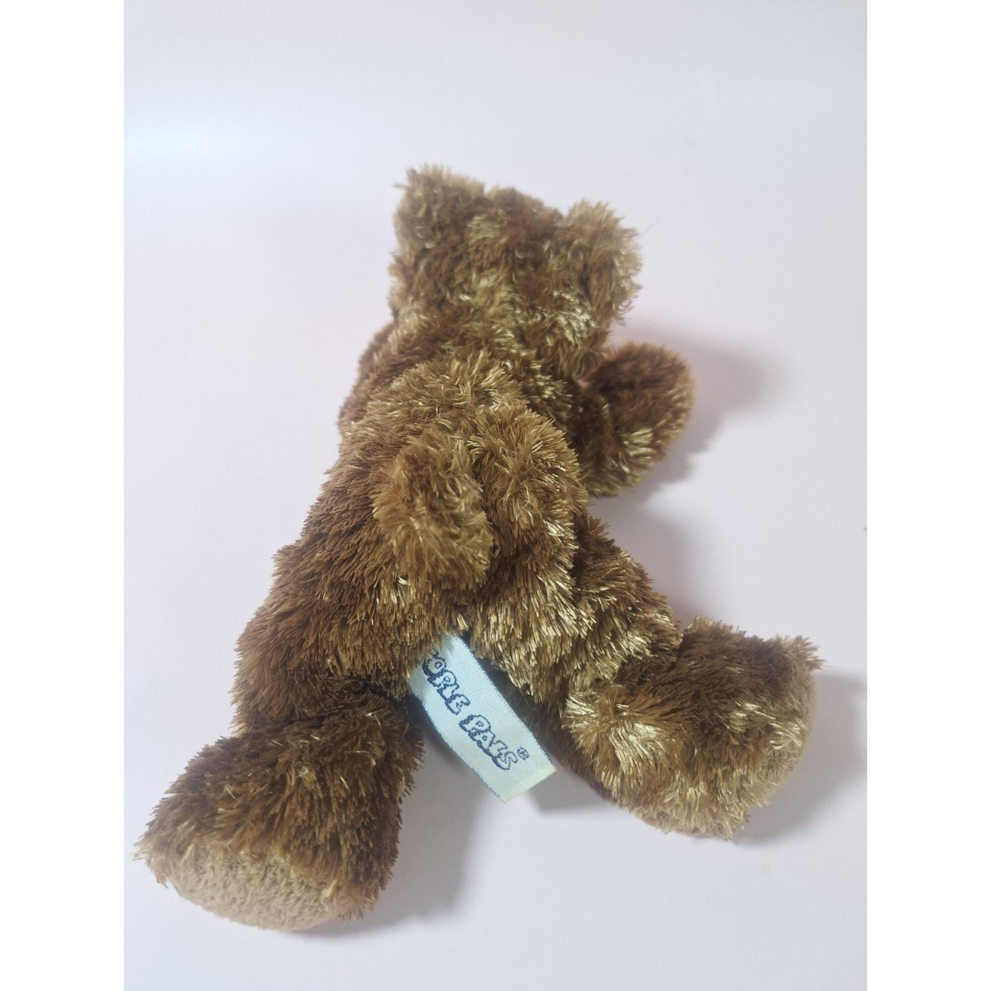 People Pals Plush Brown Bear Soft Toy 9" Stuffed Animal for Kids ...