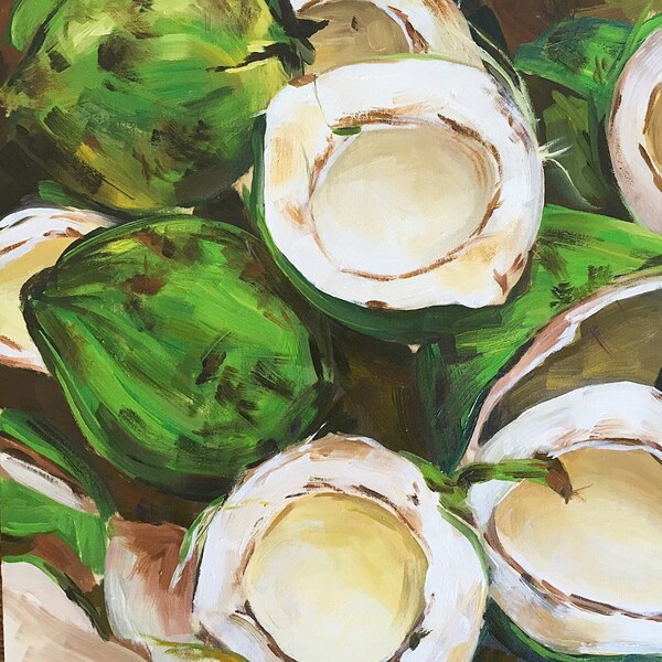 Coconut Print - Etsy
