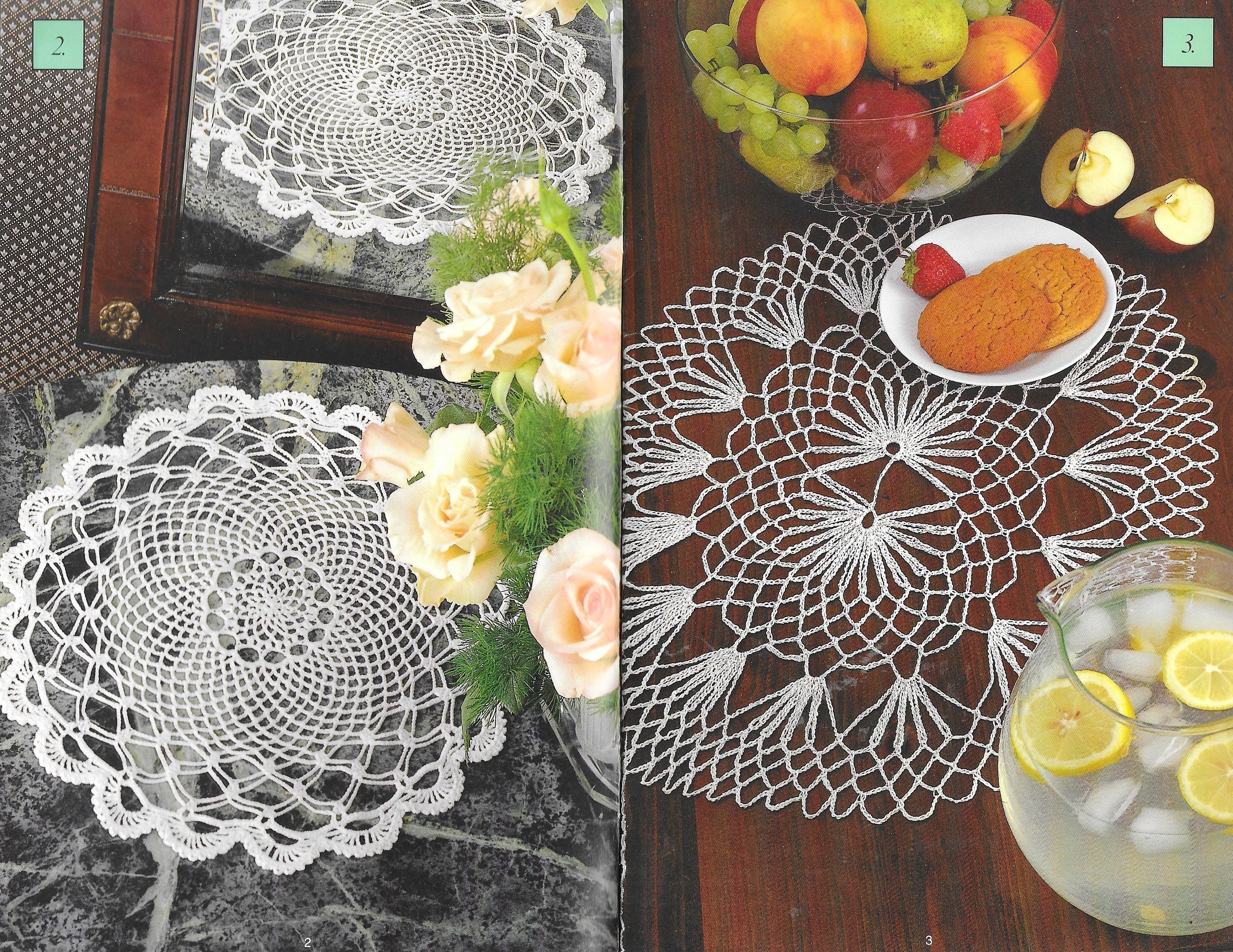 Crocheted Elegance 8 Patterns for Knit Cro-sheen J&P Coats OOP 1979 - Etsy