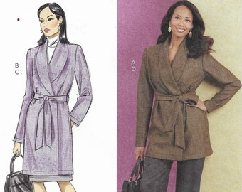 Uncut Butterick Sewing Pattern 5750 for Misses' Jacket, Skirt and Pants ...