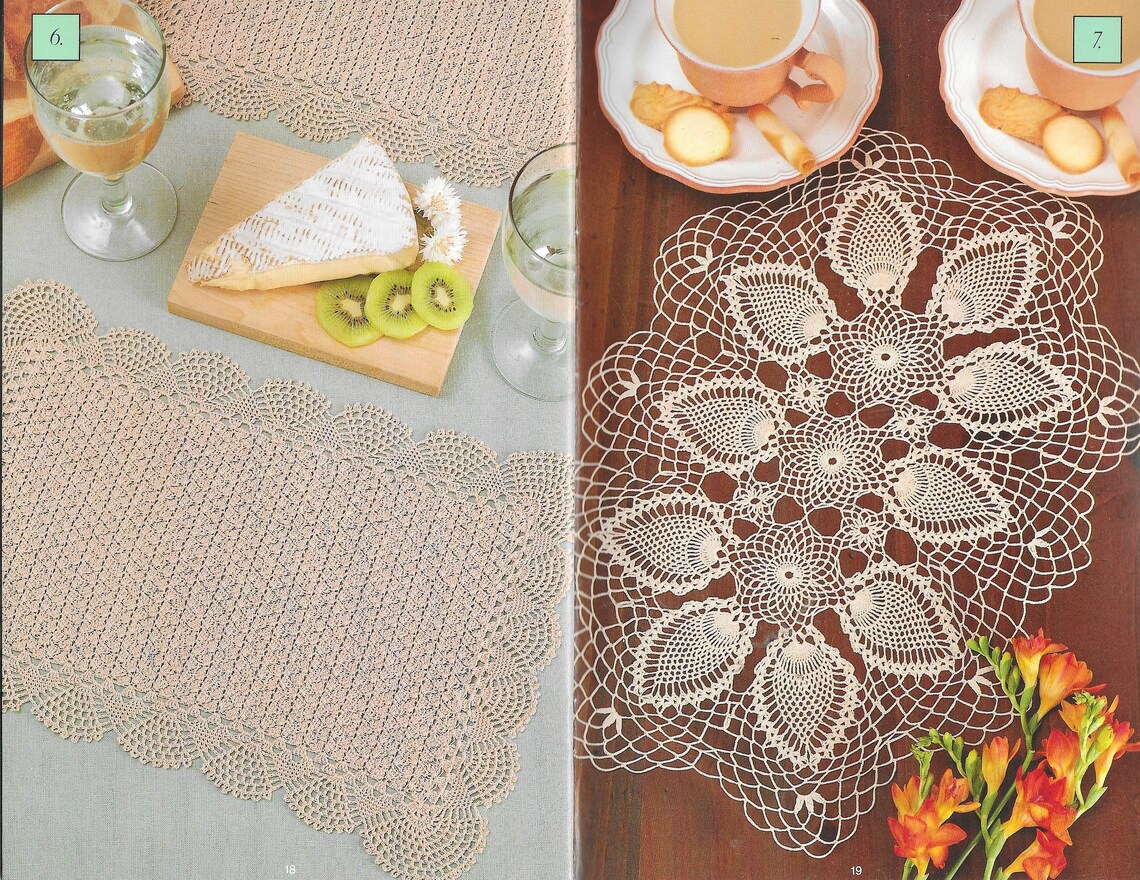 Crocheted Elegance 8 Patterns for Knit Cro-sheen J&P Coats OOP 1979 - Etsy