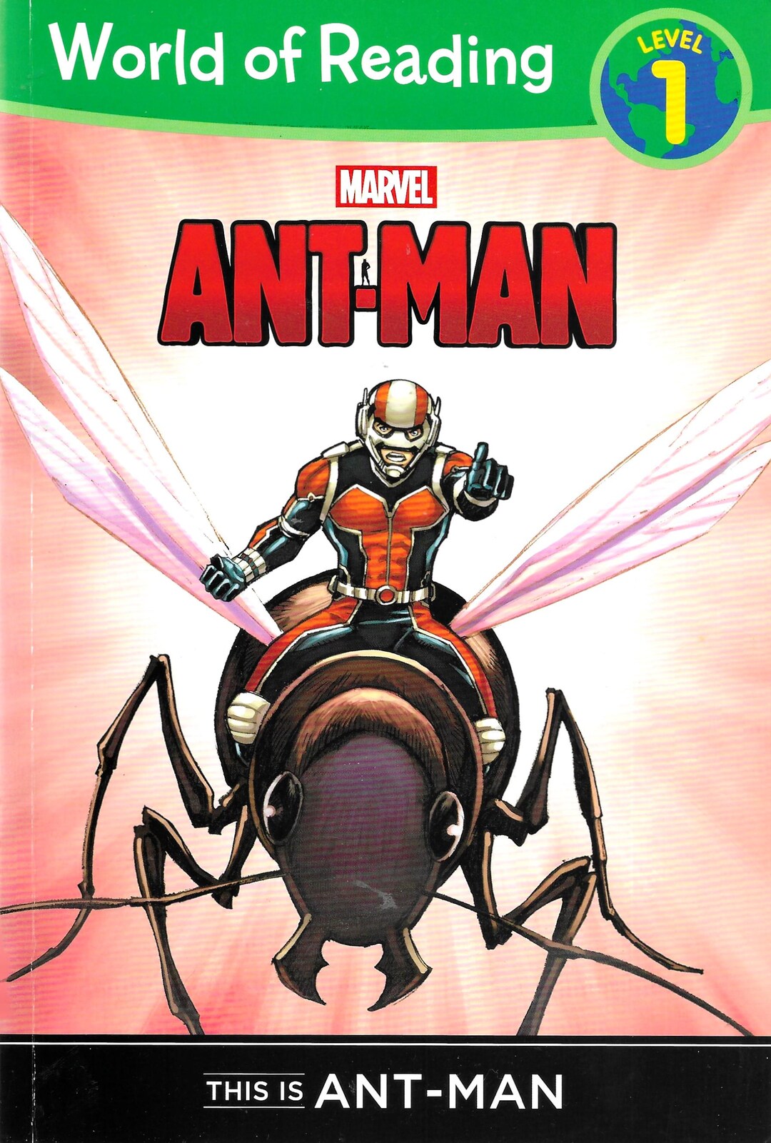 Marvel Ant Man Soft Covered Booklet World of Reading Level One 2015 - Etsy