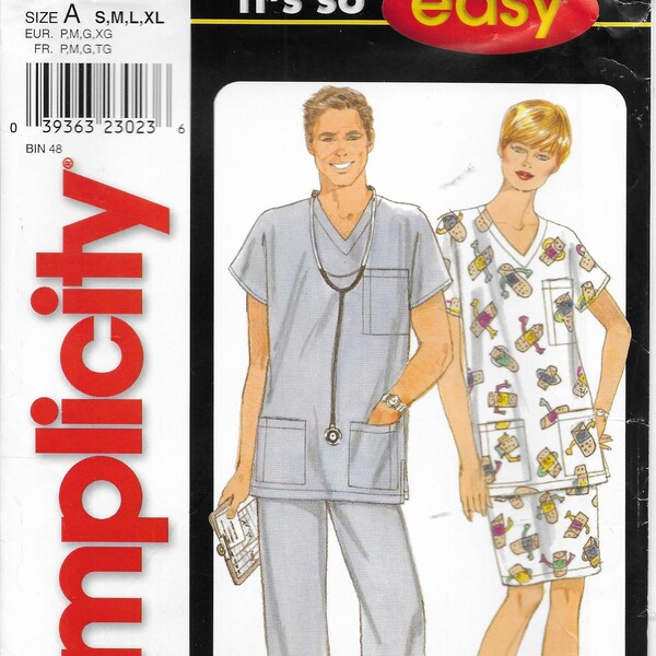 Scrubs Pattern - Etsy