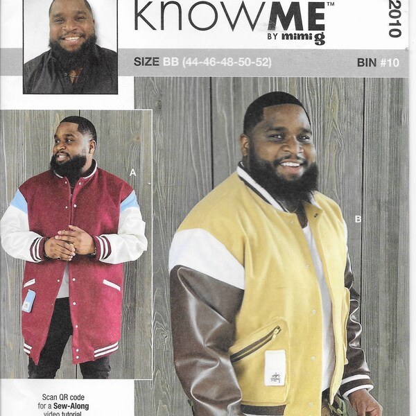 Varsity Jacket Pattern - Etsy