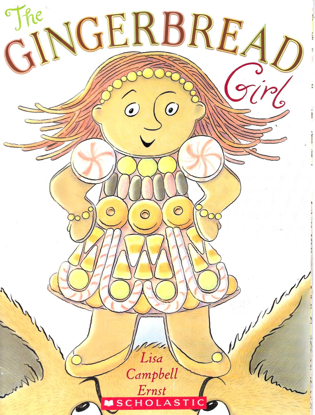 The Gingerbread Girl Scholastic paperback by Lisa Campbell Ernst - Etsy