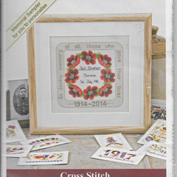 Counted Cross Stitch Memorial - Etsy