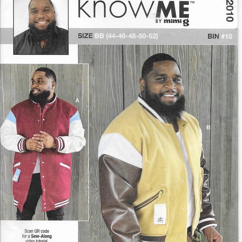 Varsity Jacket Pattern - Etsy