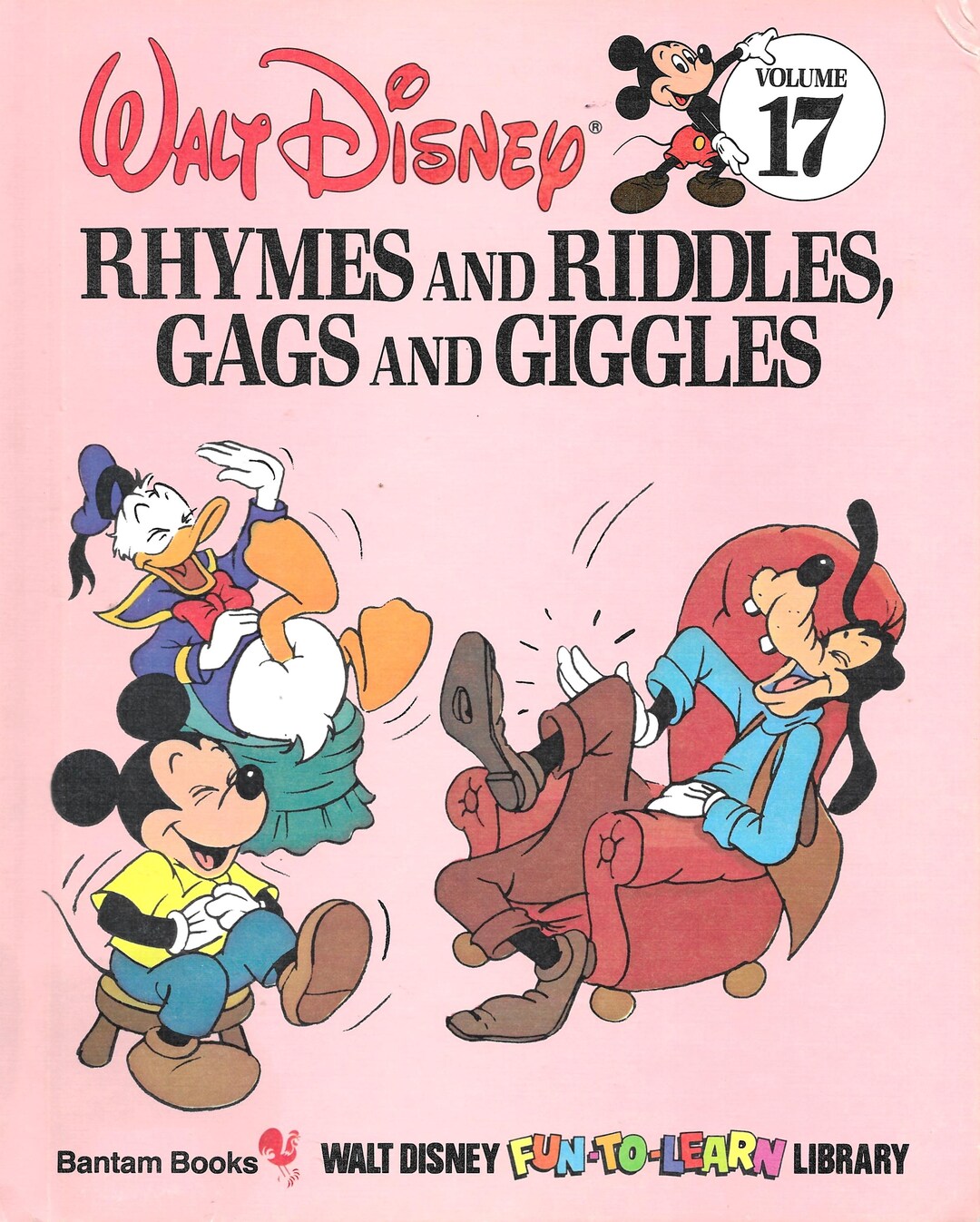 Walt Disney Riddles/gags/giggle (1984) Vol 17 Fun to Learn Library ...