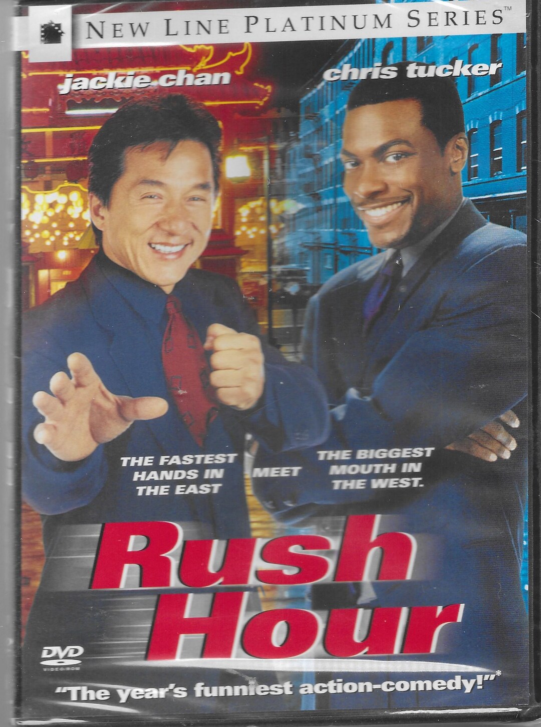 DVD Rush Hour Jackie Chan New Sealed DVD PG 13 Dolby 97 Minutes - Etsy