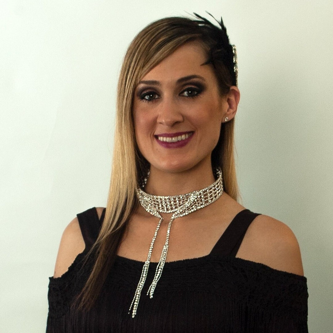 Art Deco Flapper Choker - Etsy