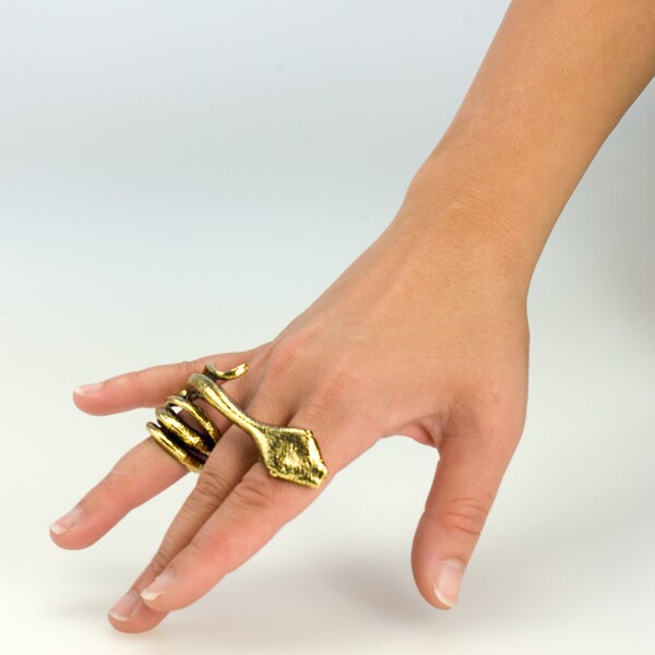 Multi Finger Ring - Etsy