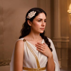 Golden Laurel Leaf Crown: Greek Roman Costume Headpiece - Etsy