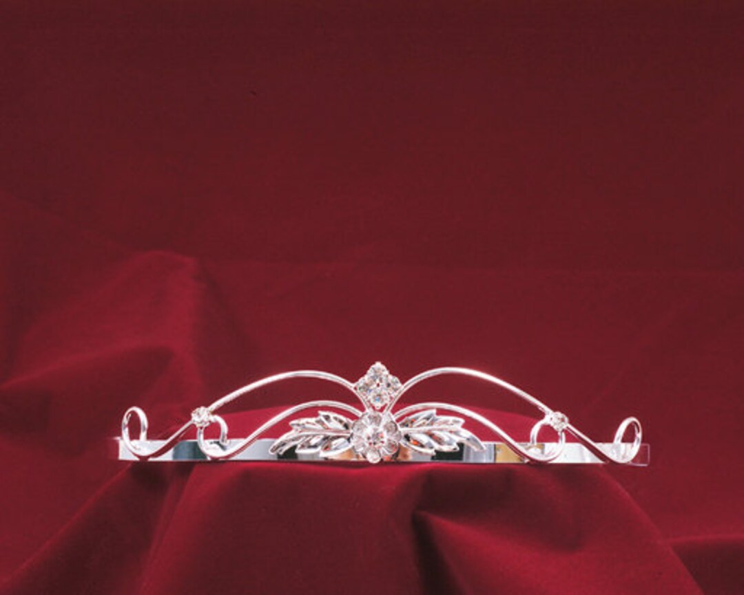 Simple Tiara for Dance and Ballet Natures Beauty Elegant Silver Tiara ...