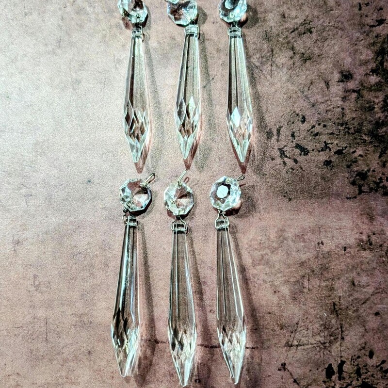 Antique Crystal Prisms - Etsy