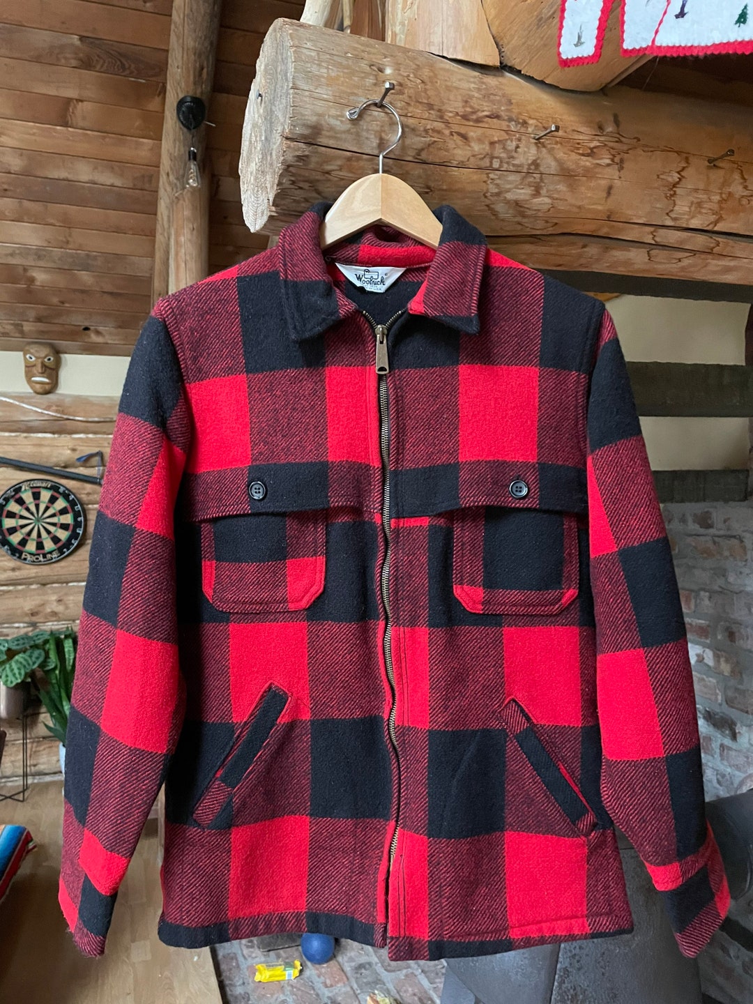 Vintage Woolrich Hunting Jacket - Etsy