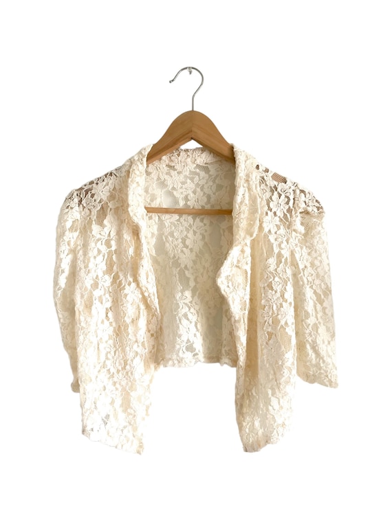vintage lace bolero - Gem