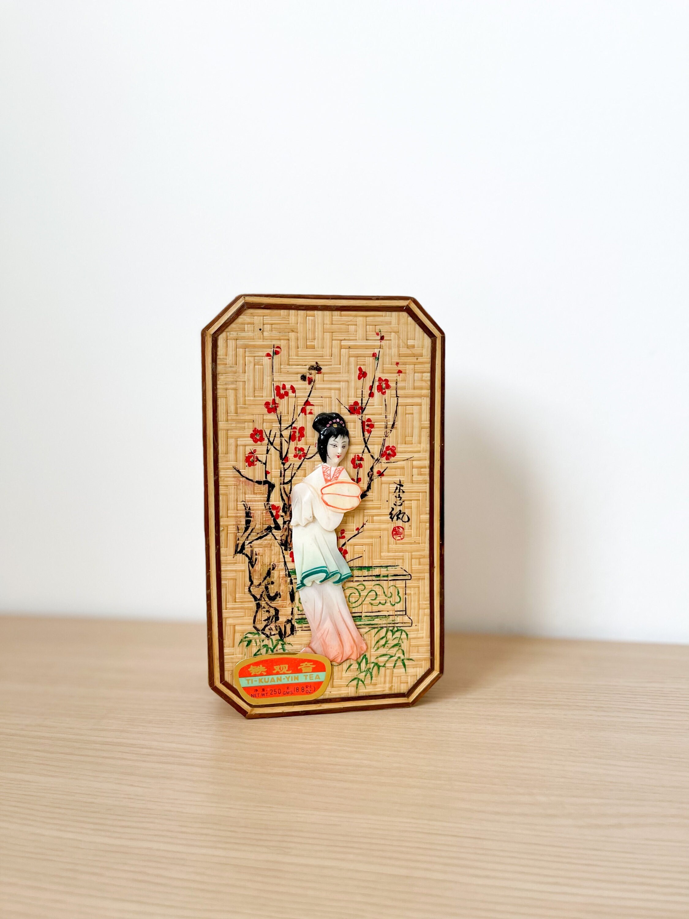 Vintage Chinese Tea Box/unique Gift Box/small Tea Box/handmade Box ...