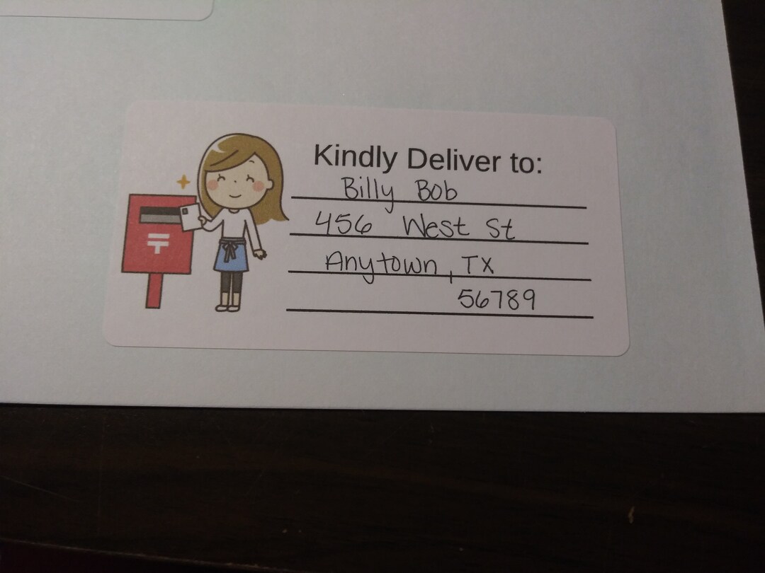 Custom "deliver To" Labels - Etsy