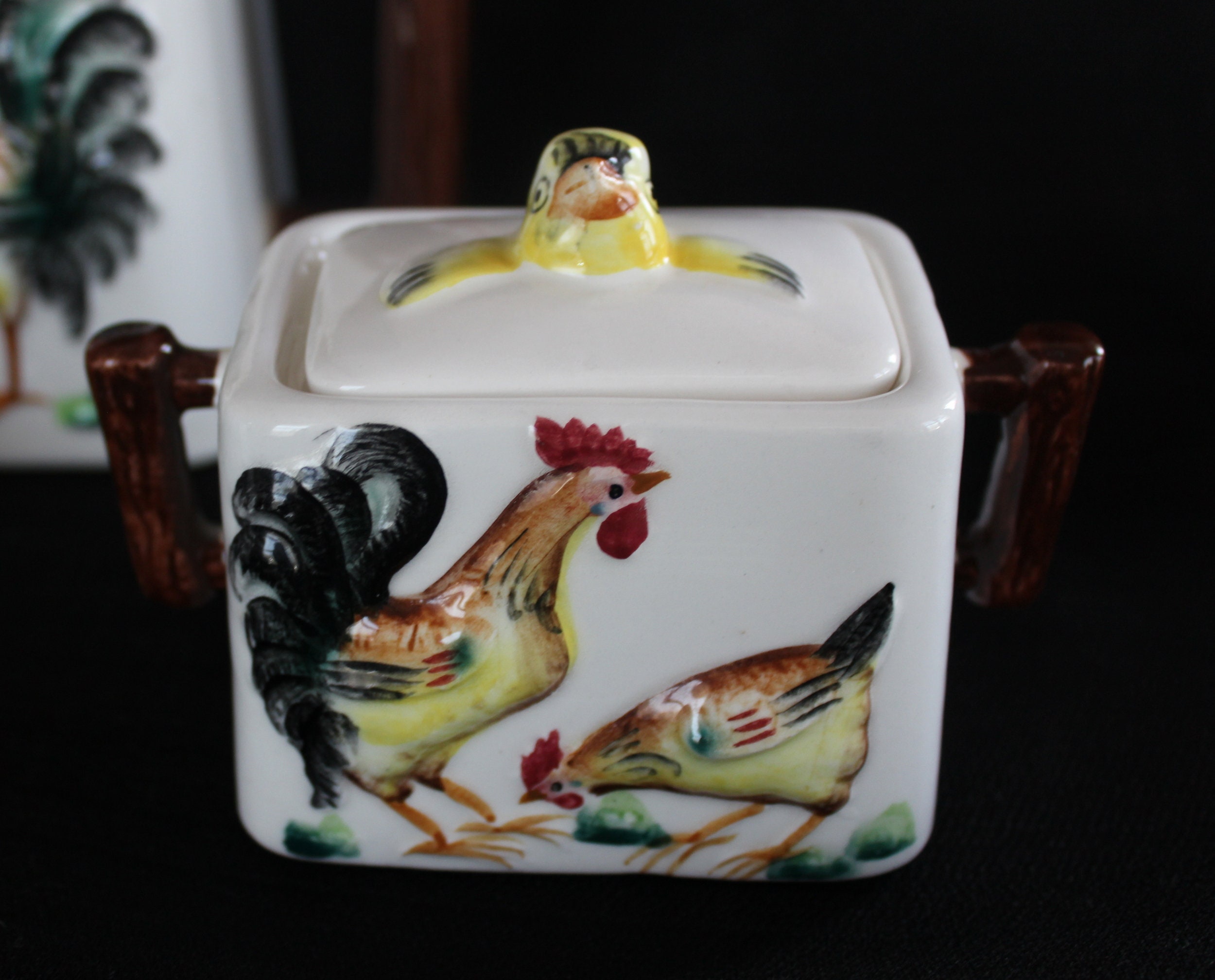 Vintage Chicken Tea Set, Chicken, Rooster, Chicks, 1950s, Made in Japan ...