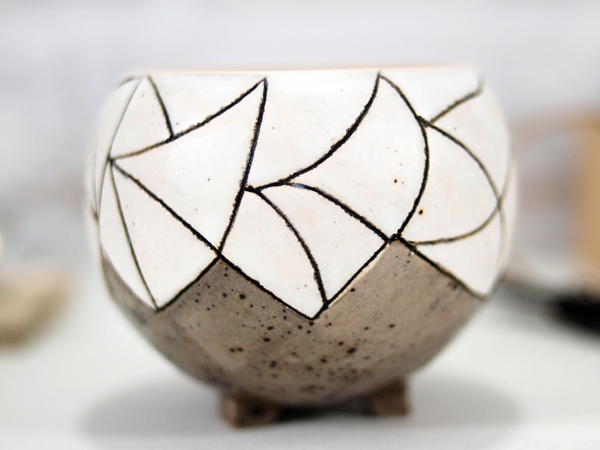 Ceramic Planter Pot Modern Planter Geometric Planter - Etsy