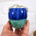 Beautiful Turquoise Hanging Planter | Handmade Ceramic Indoor Planter ...