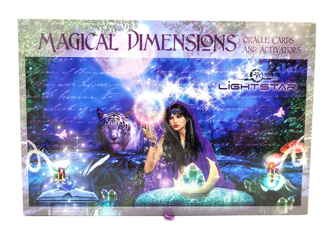 MAGICAL DIMENSIONS Tarot Deck, Cards & Guidebook - Etsy