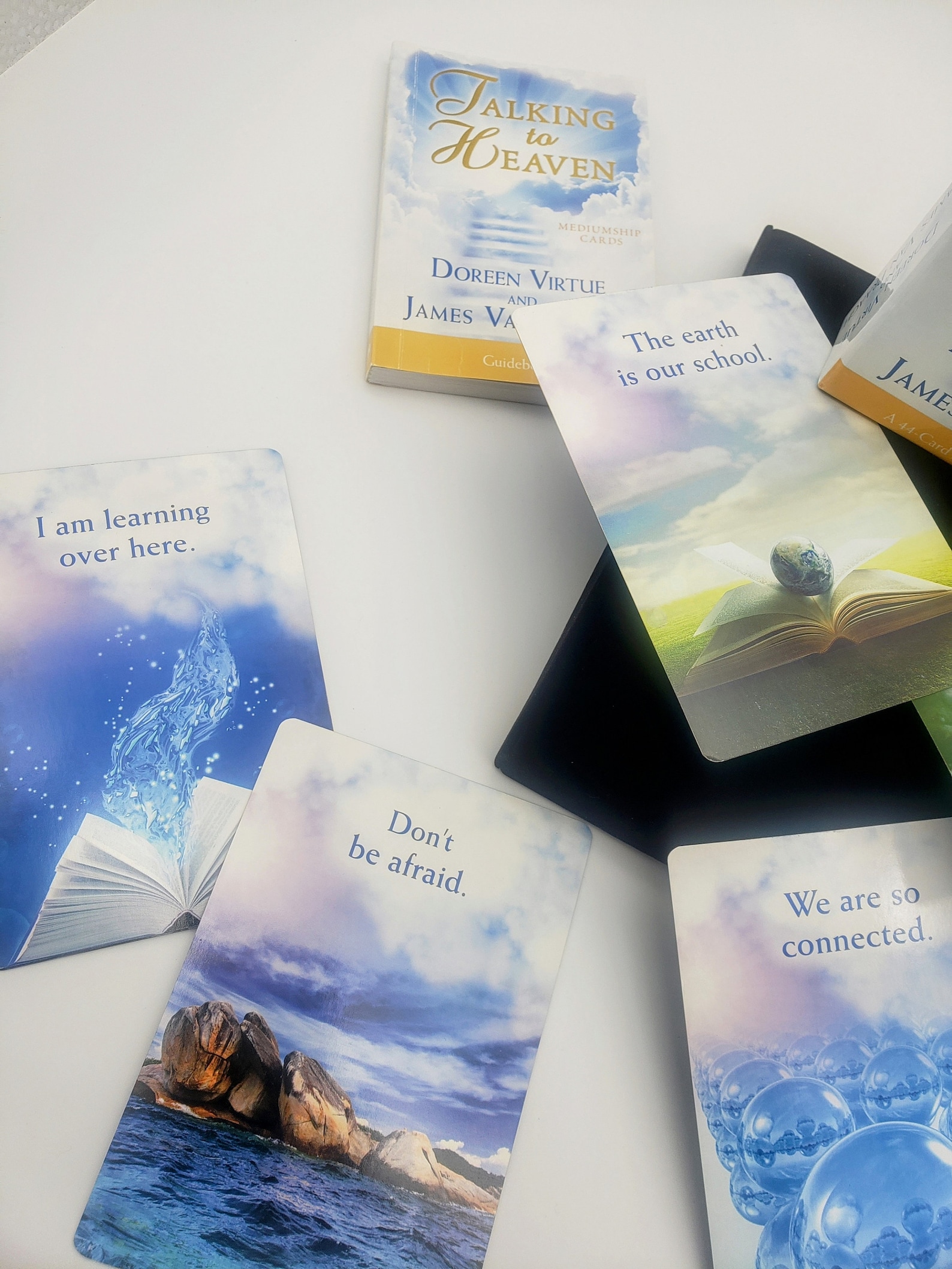Talking to Heaven Oracle Cards Doreen Virtue & James Van Praagh, 44 ...