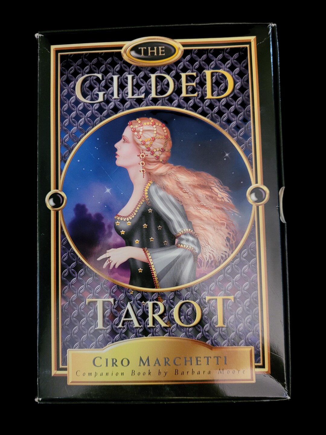 The Guilded Tarot Cards Deck & Full-sized Guidebook Set by Ciro ...