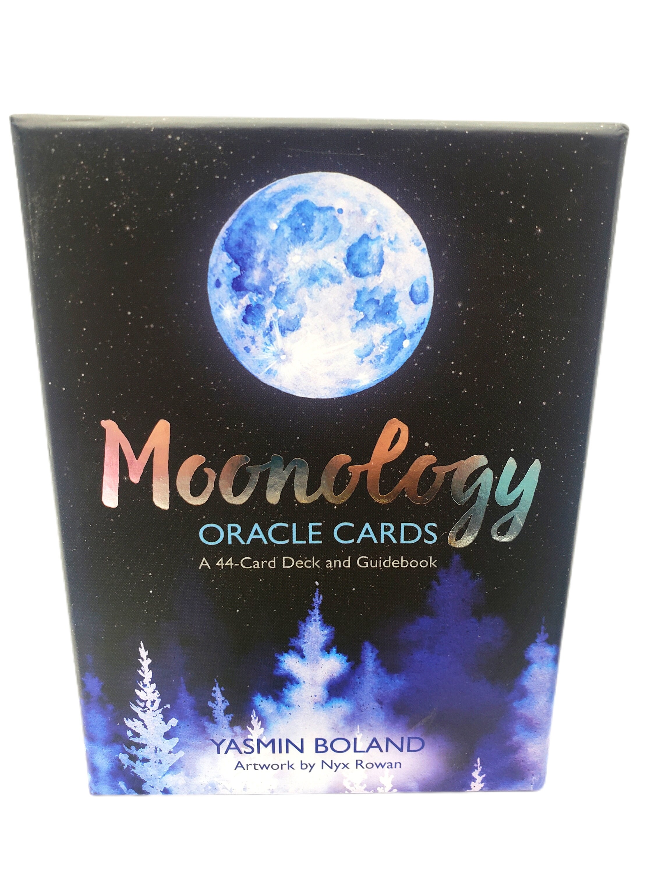 Moonology Oracle Cards Deck & Guidebook by Yasmin Boland - Etsy