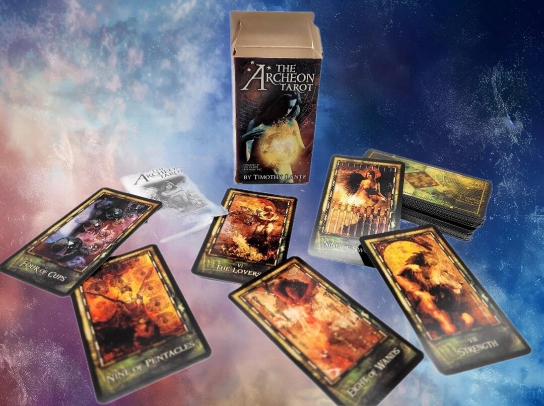 ARCHEON Tarot Deck, Cards & Guidebook, Timothy Lantz - Etsy