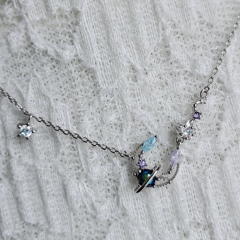 Galaxy Necklace - Etsy