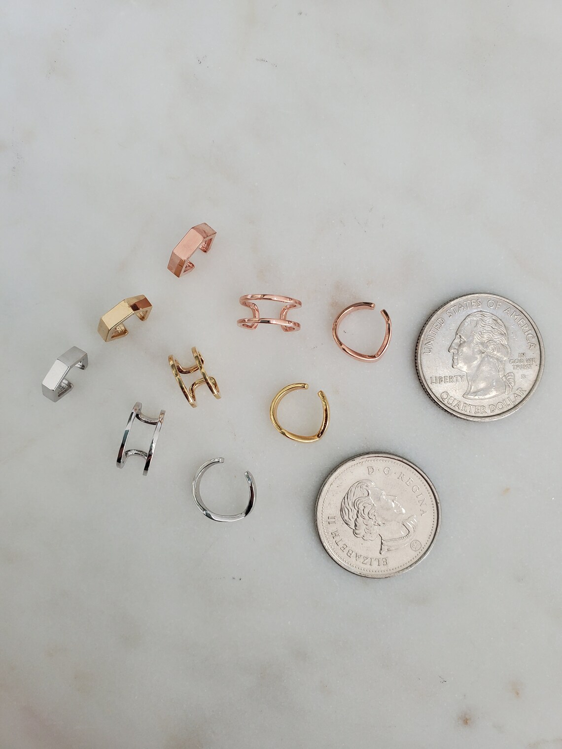 3 Ear Cuff Set, V Ear Cuff, Ear Cuff No Piercing, Ear Cuff Earring ...