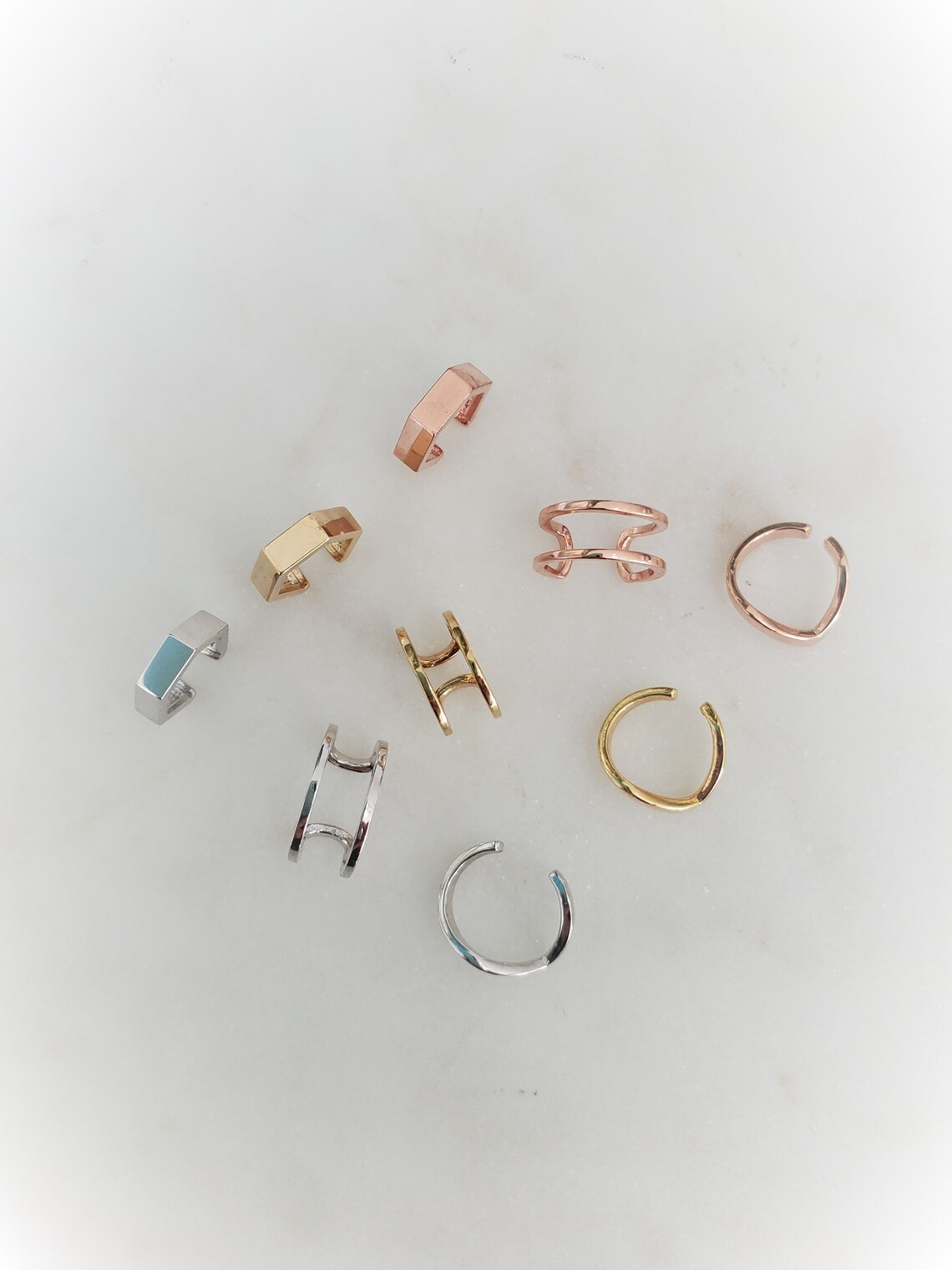 3 Ear Cuff Set, V Ear Cuff, Ear Cuff No Piercing, Ear Cuff Earring ...