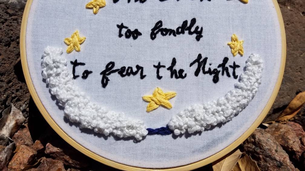 Astronomy Embroidery Star Embroidery Space Embroidery Quote - Etsy