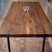 Walnut Butcher Block Table Top // Conference Table, Counter, Island ...