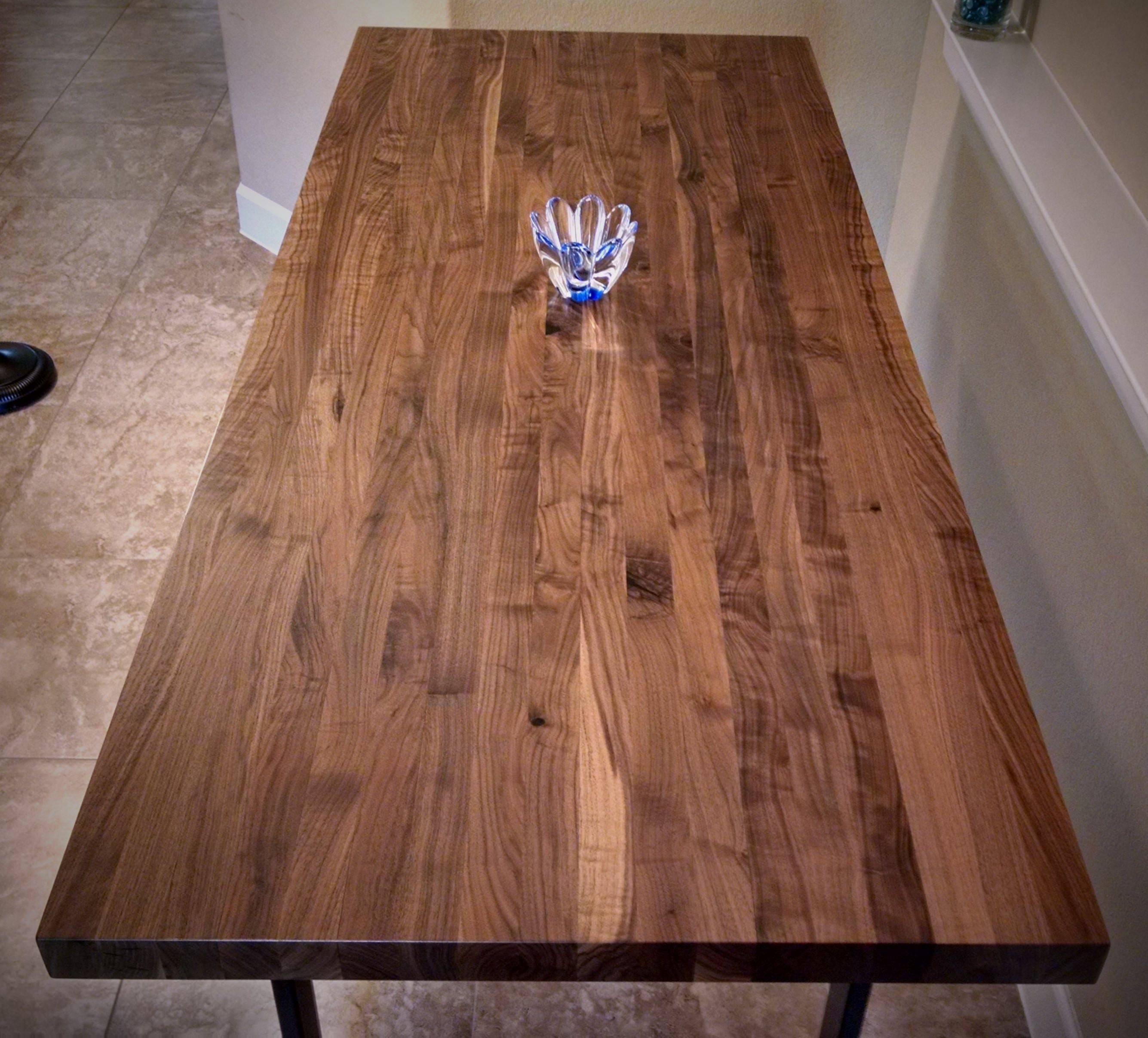 Walnut Butcher Block Table Top // Conference Table Counter | Etsy