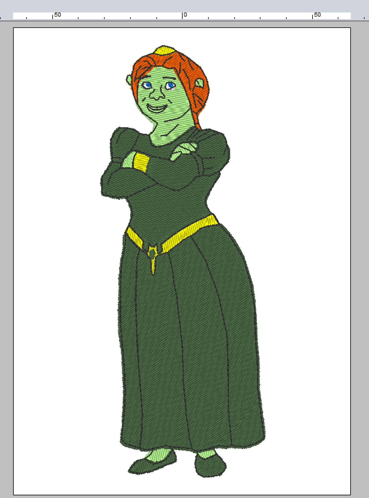 Fiona Embroidery Design for 4x4 and - Etsy UK