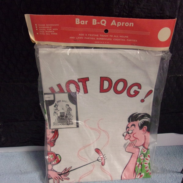 Hot Dog Apron - Etsy