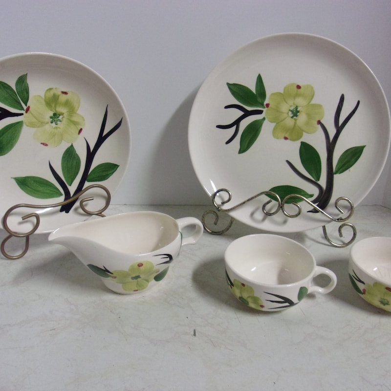 Blue Ridge Plates - Etsy