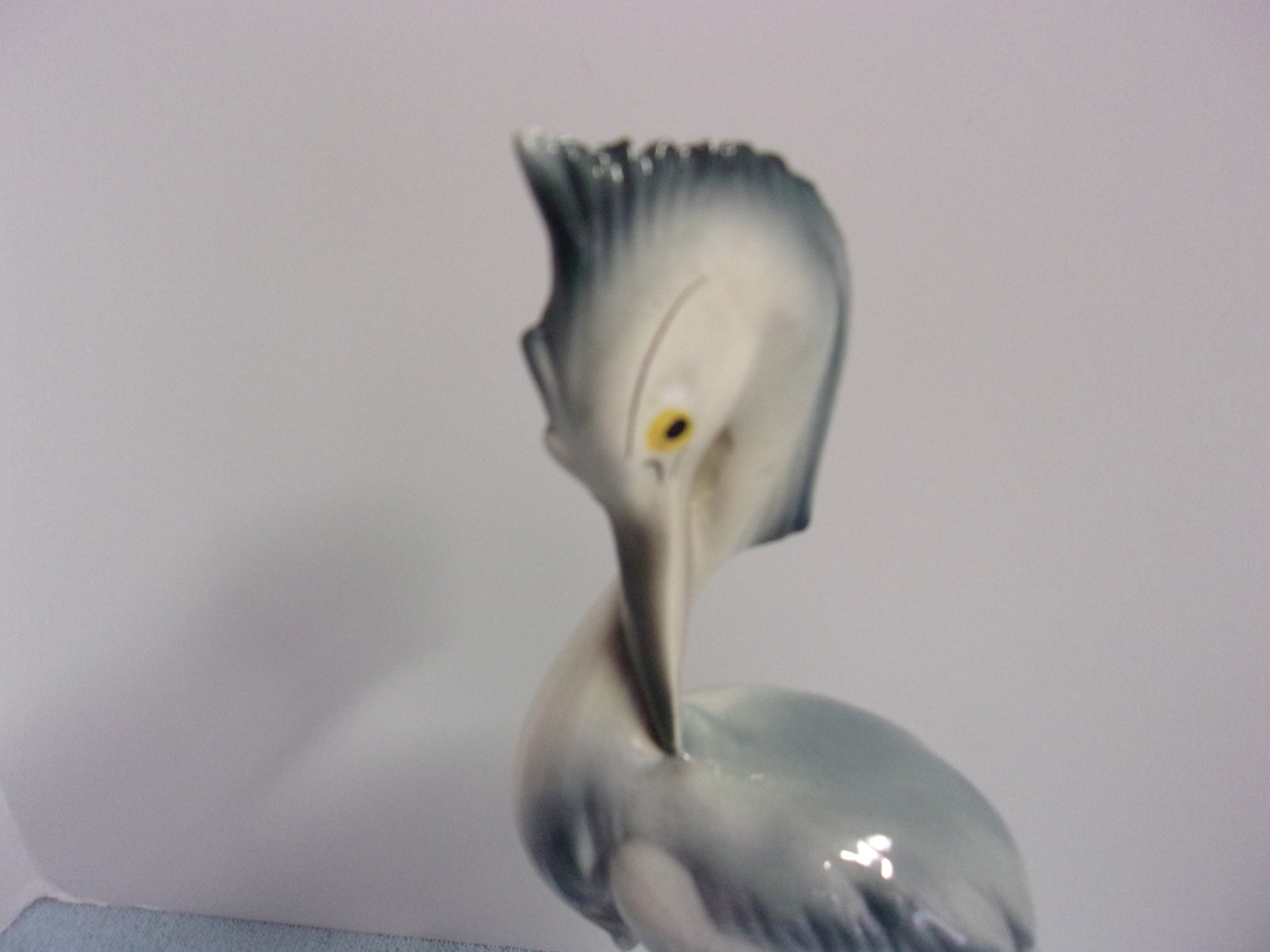 Vintage Clay Sketches Pasadena Tall Stork Figurine - Etsy