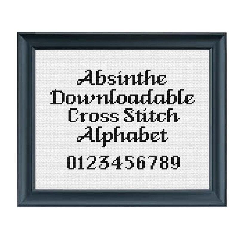 Cross Stitch Numbers - Etsy