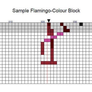 5 Stitch Tall Simple Backstitch Alphabet & Numbers Easy Cross Stitch ...