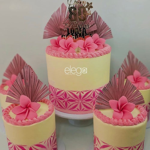 Polynesian Samoan Design Craft Cake Wrap Around Stencil - Etsy