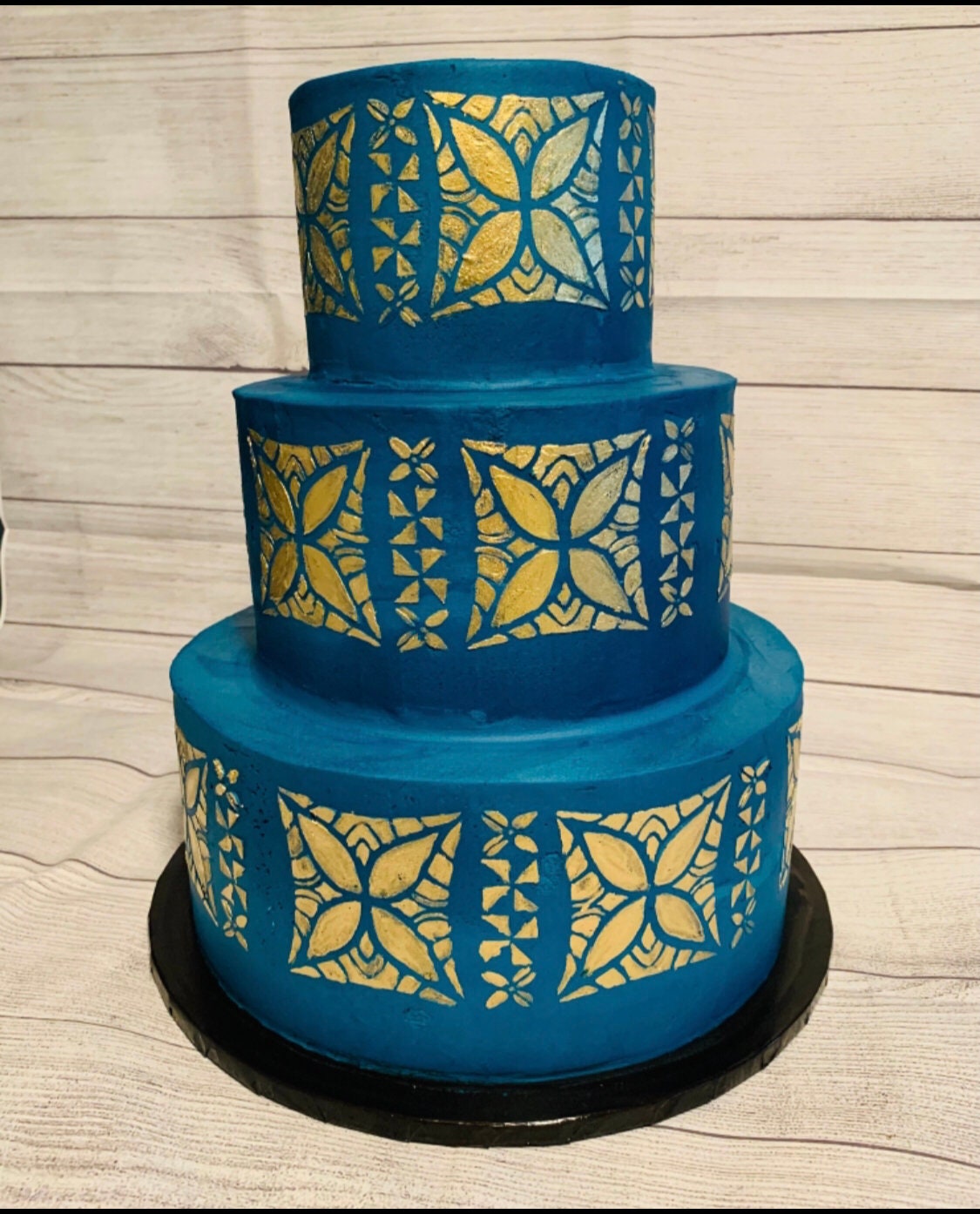 Polynesian Cake Stencil Flowers - Etsy