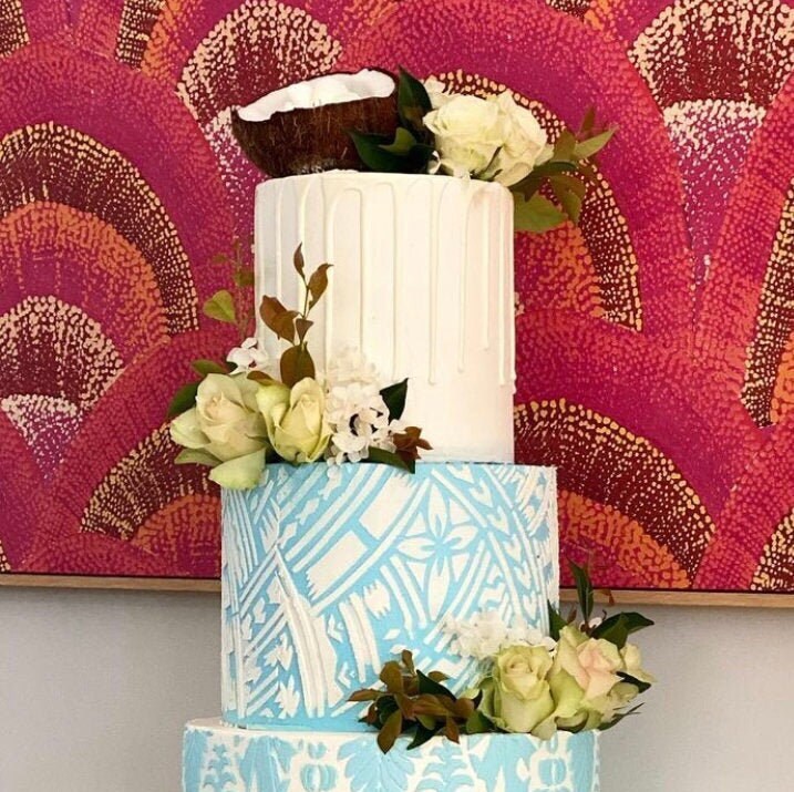 Polynesian Samoan Design Craft Cake Wrap Around Stencil - Etsy Australia