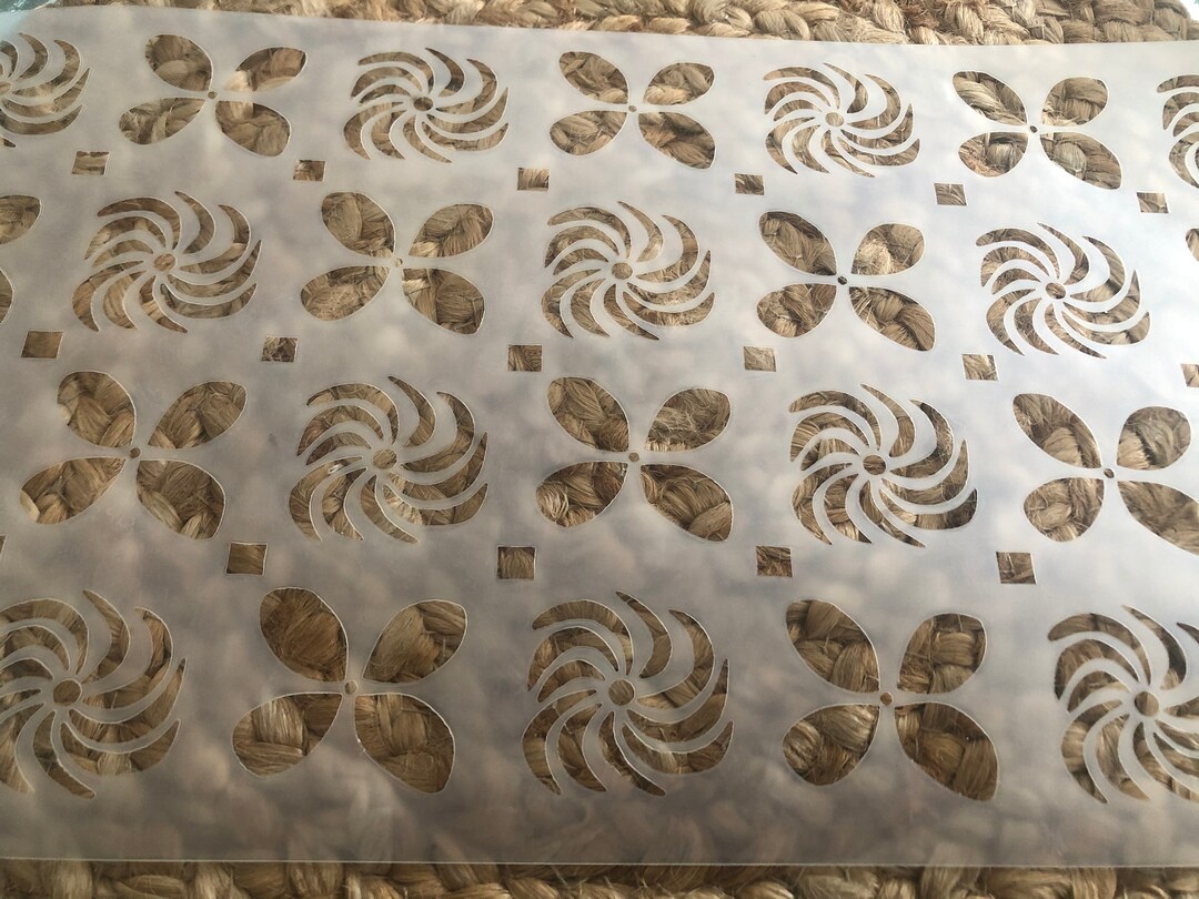 Polynesian Design Cake Stencil - Etsy