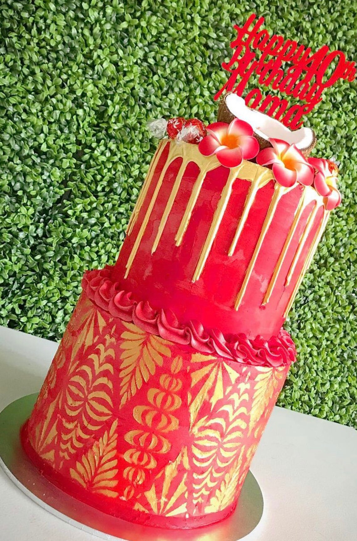 Polynesian Islander Cake Stencil - Etsy