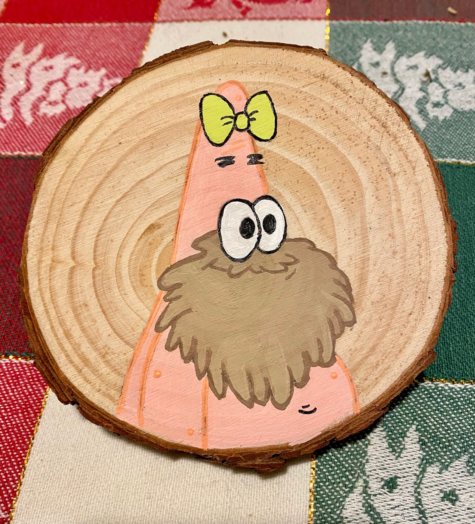 Patrick Star With the Beard Spongebob Squarepants | Etsy